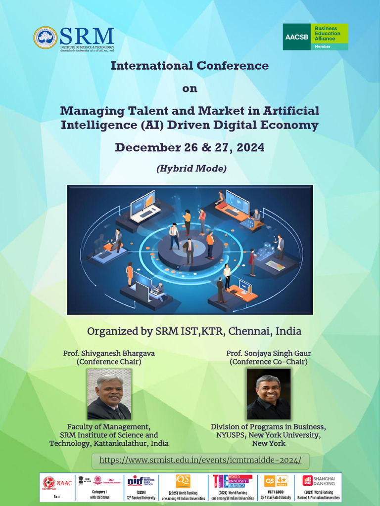 FoM Conference Brochure Final | PDF | New York University | Artificial Intelligence