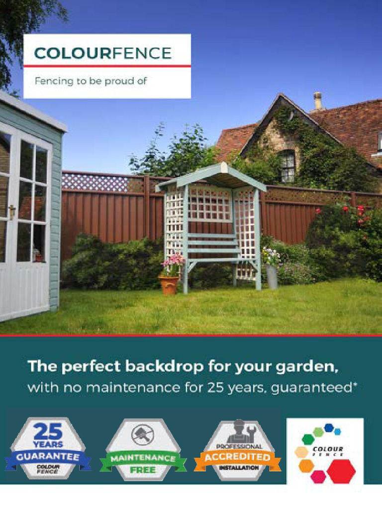 Colourfence Website Brochure | PDF | Concrete | Corrosion