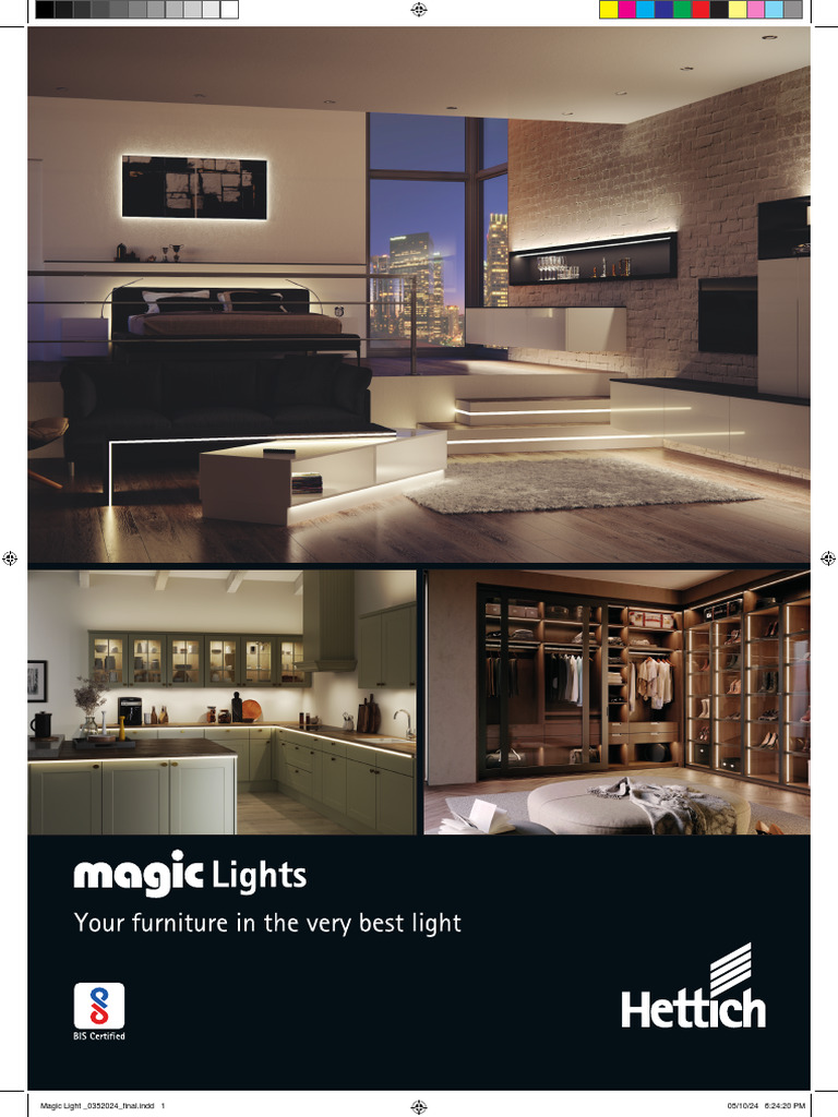 Hettich Magic Lights Catalogue 2024 | PDF | Lighting | Light Emitting Diode
