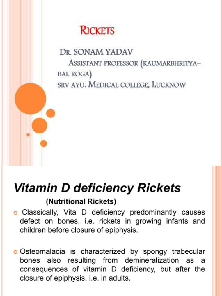 Rickets | PDF