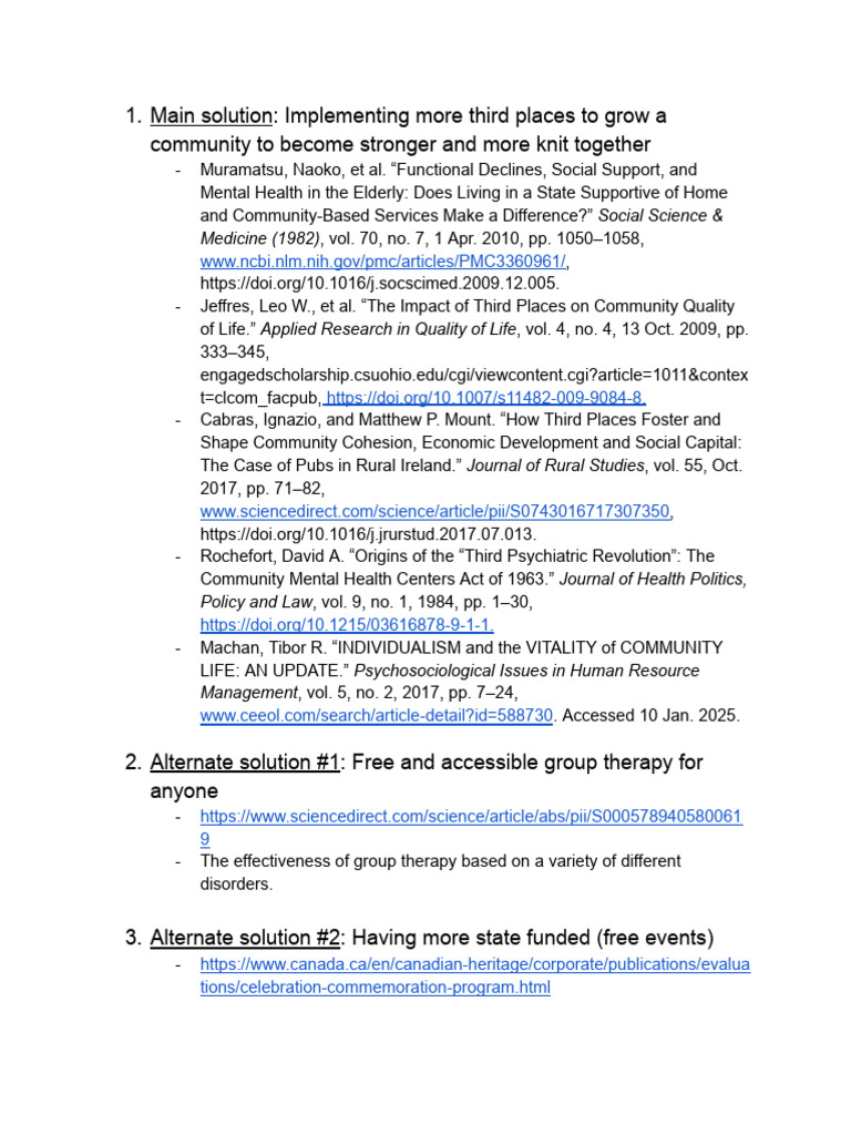 Sources For Your Logical Flow | PDF | Mental Health | Disability