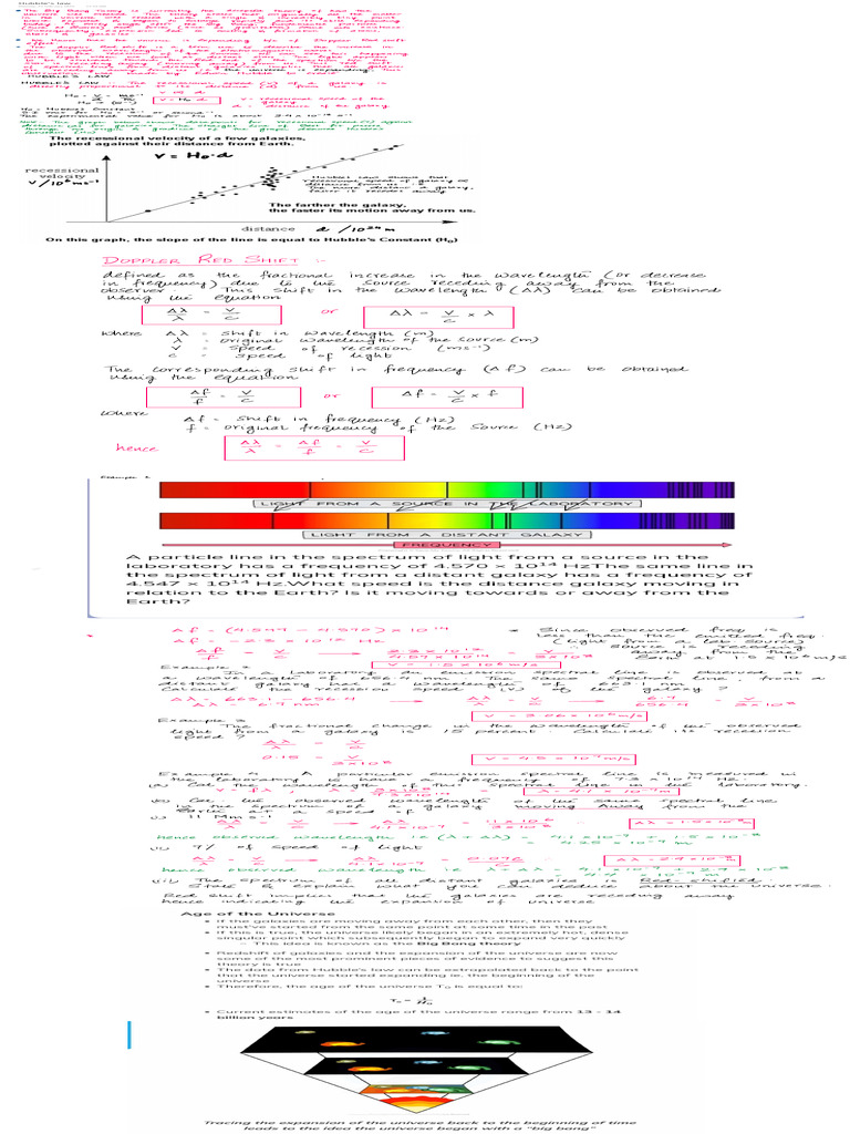 Hubble's Law 3 | PDF