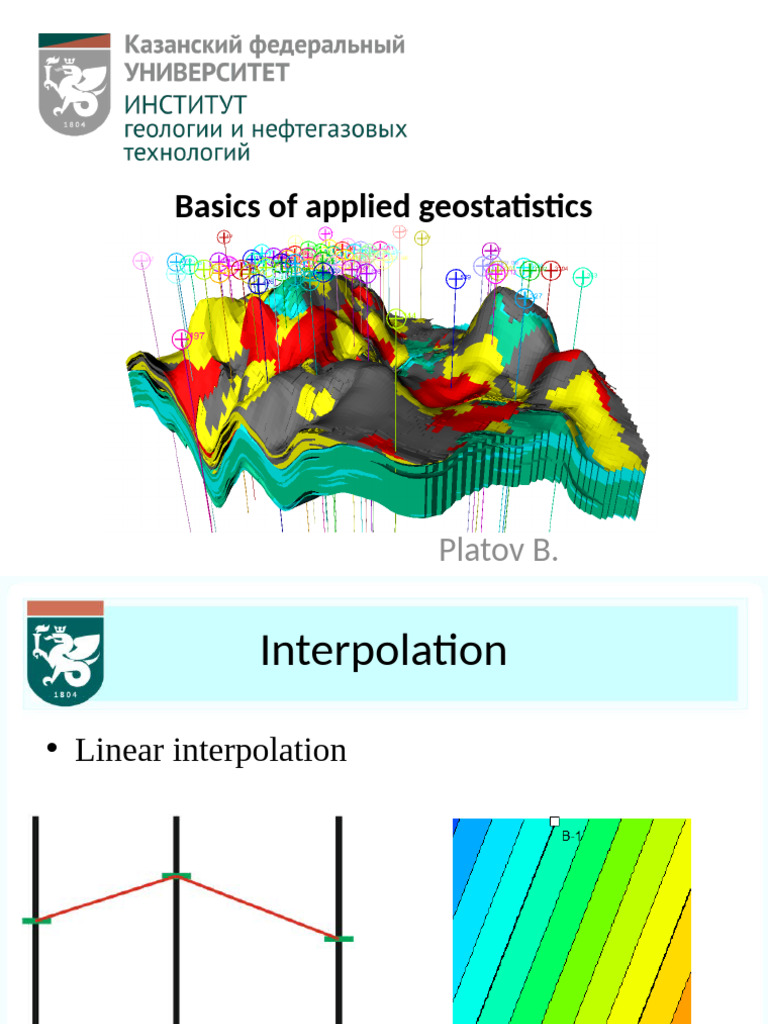 Basics of Applied Geostatistics - 2022 | PDF | Probability Distribution | Random Variable