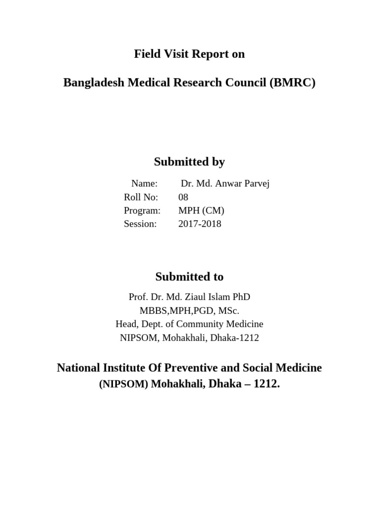 cover bmrc | PDF | Health Care | Qualifications