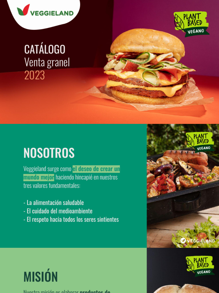 Catálogo de Productos Veggieland 2023 | PDF | Despensa | Cocinando