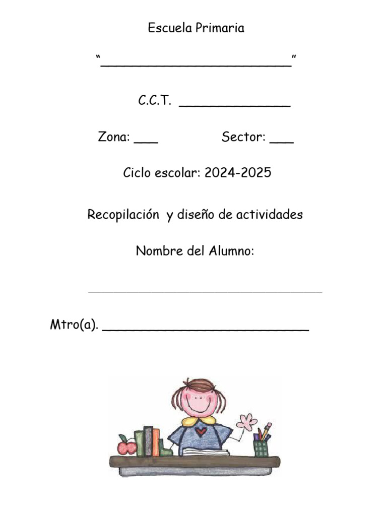 Portadas para Cuadernos de Escritura | PDF