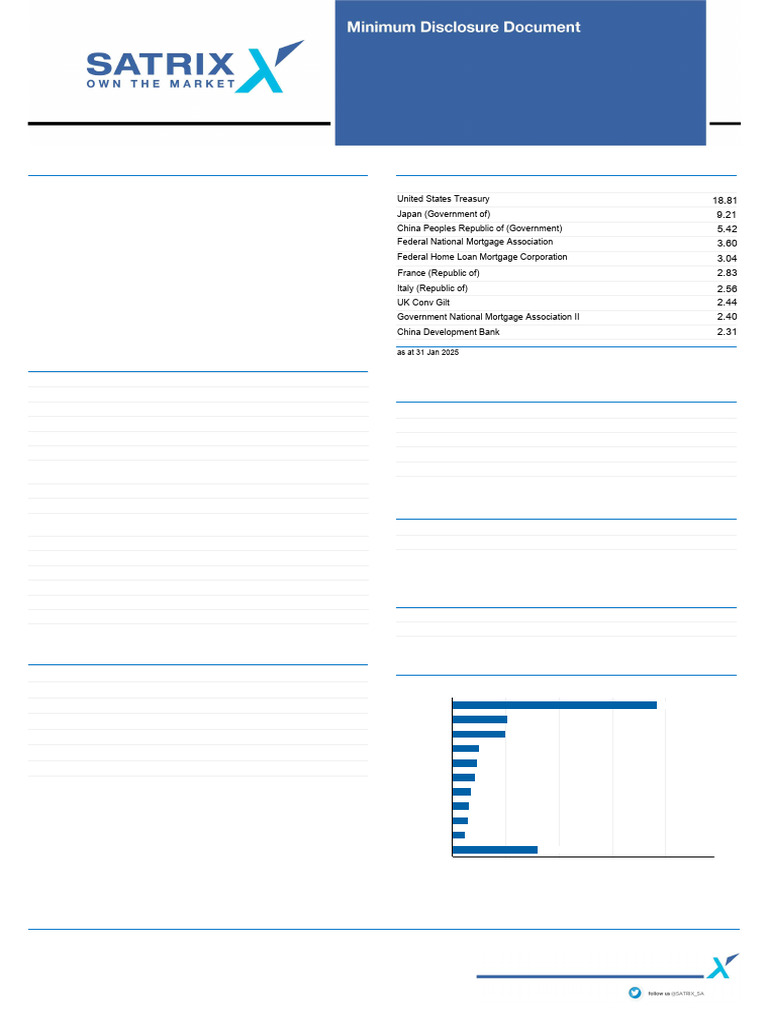 Satrix Global Aggregate Bond ETF Overview | PDF | Investment Fund ...