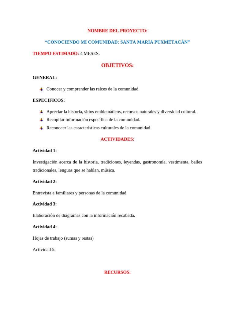 PROYECTO | PDF