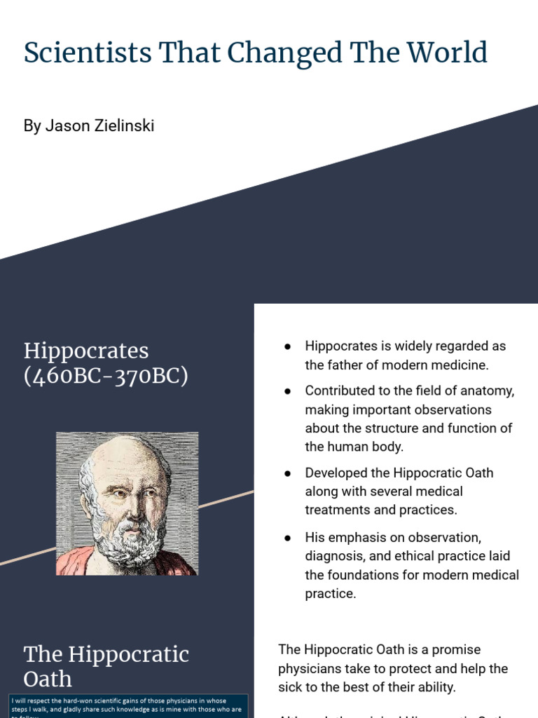 Pioneering Scientists Who Shaped History | PDF | Radioactive Decay ...