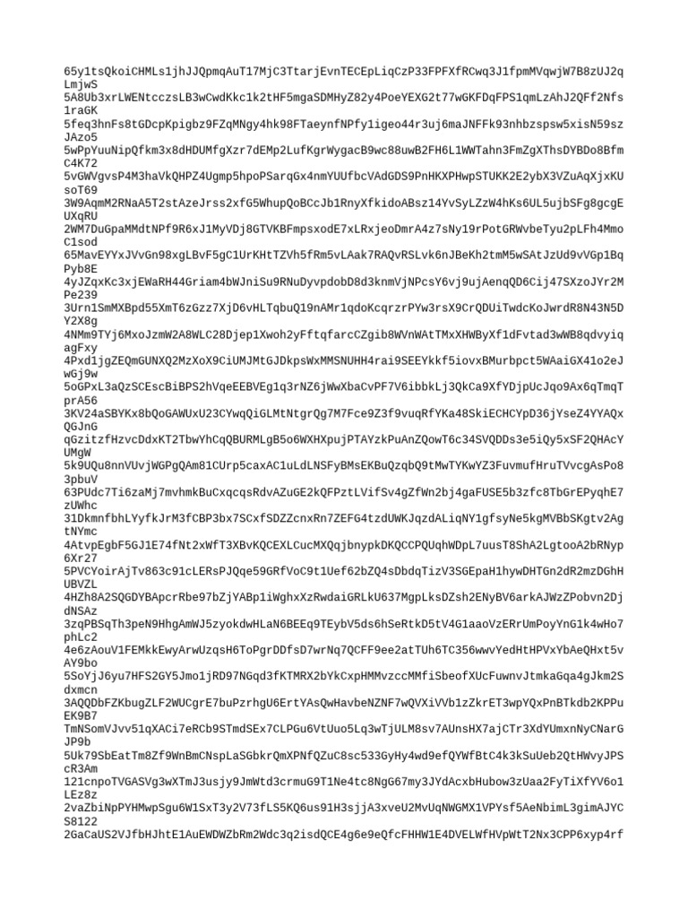 Encrypted Document Content | PDF