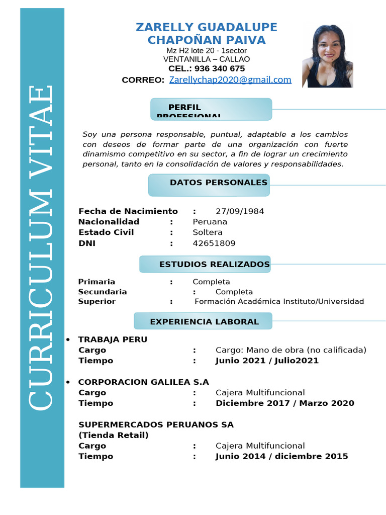 CV Paola CARDOZA 2 | PDF