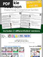 42 Is Not Just A Number by Doreen Rappaport Discussion Guide | PDF ...