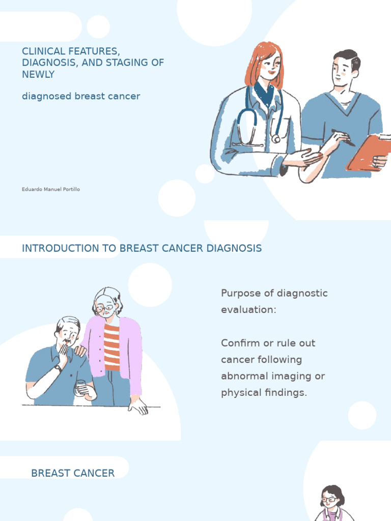 Breast Cancer Diagnosis and Staging Guide | PDF | Breast Cancer | Cancer