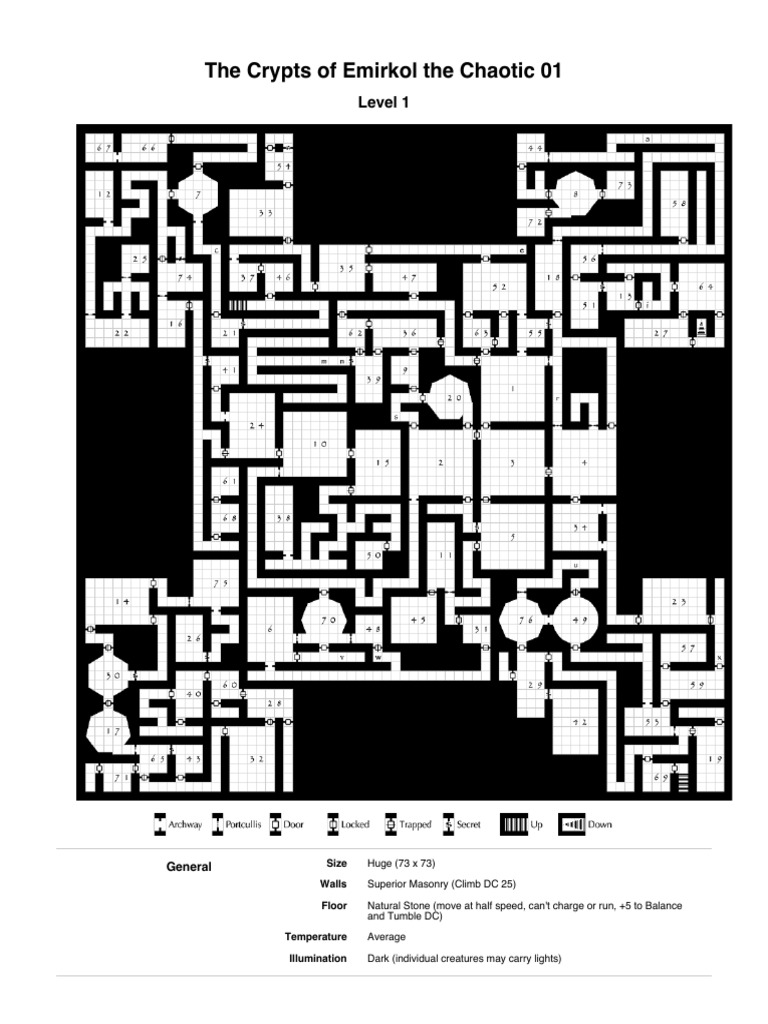 The Crypts of Emirkol The Chaotic 01 | PDF