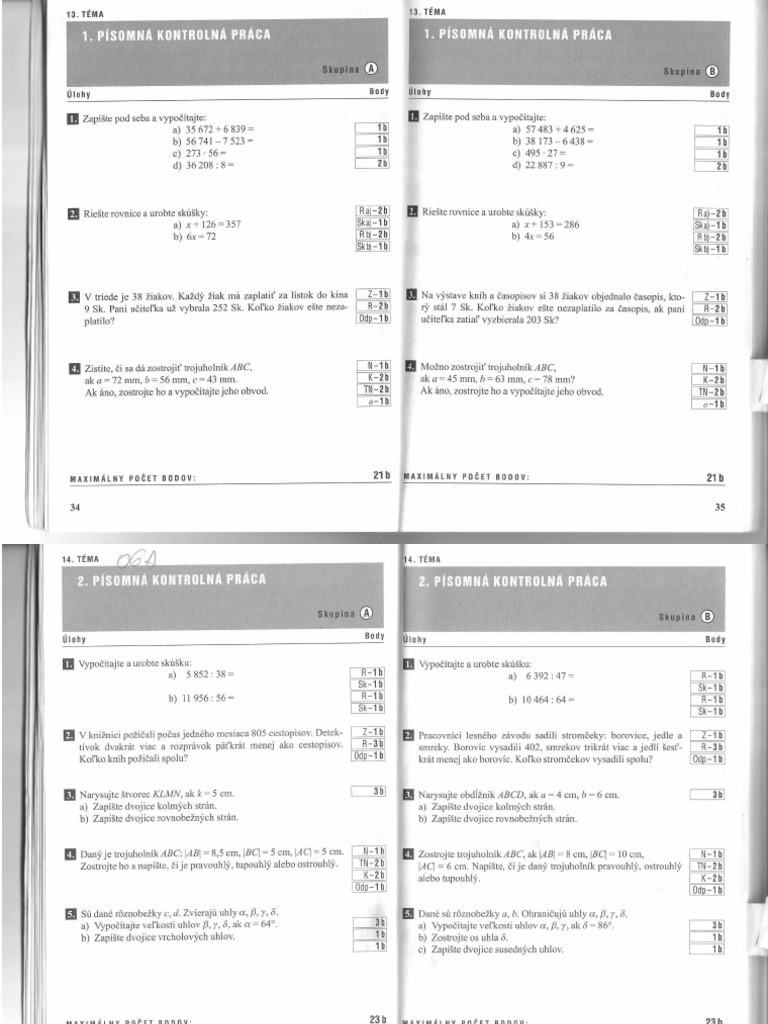 Opakovanie 5. - 9. Roč | PDF
