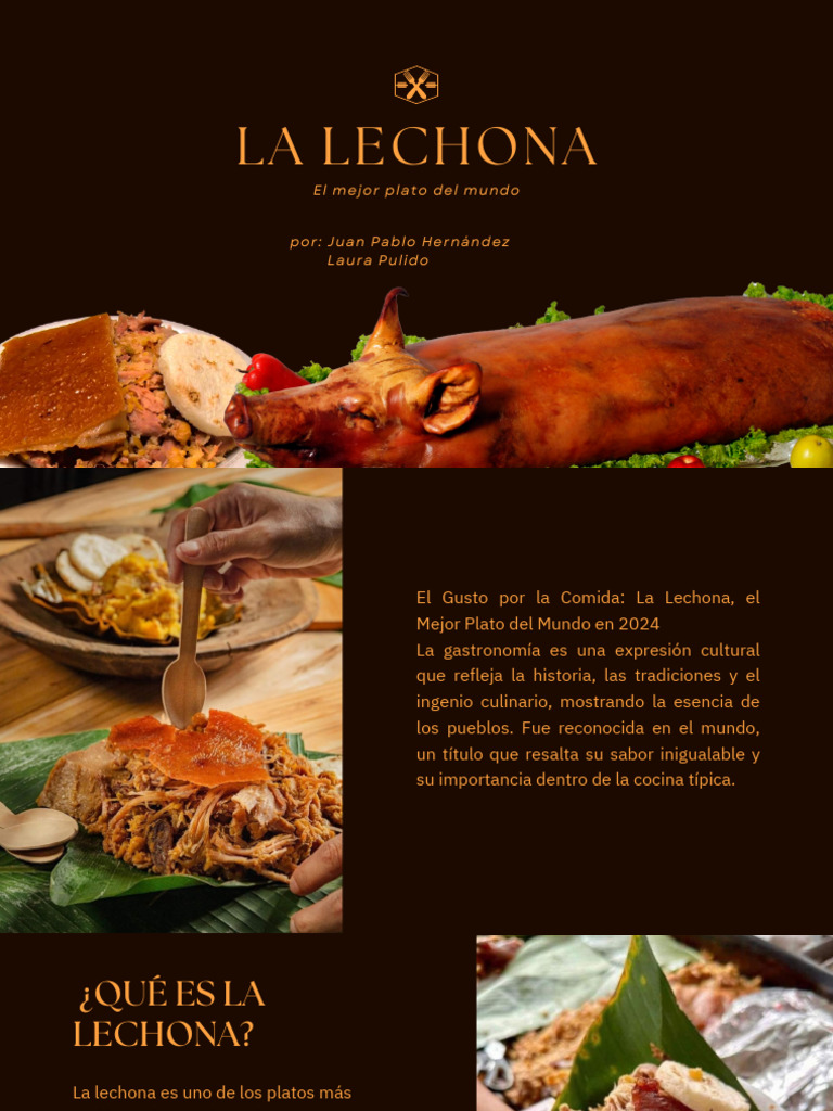Lechona | PDF | Cerdo | Cocina