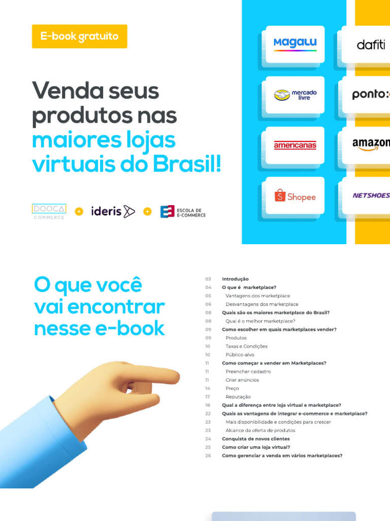 Ideris E-book- Venda Seus Produtos Nas Maiores Lojas Virtuais Do Brasil (1)-Min | PDF | E ...