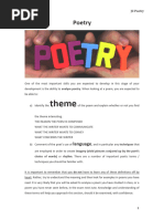 Poetry Grade 12 | PDF | Poetry