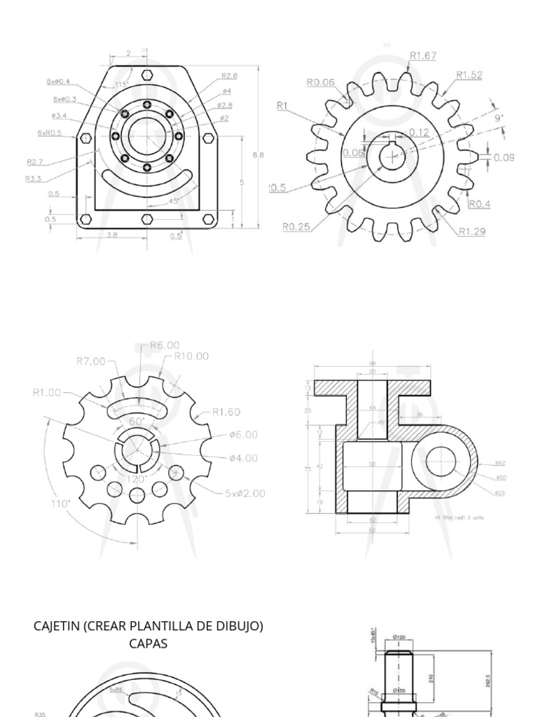 Practica Autocad | PDF