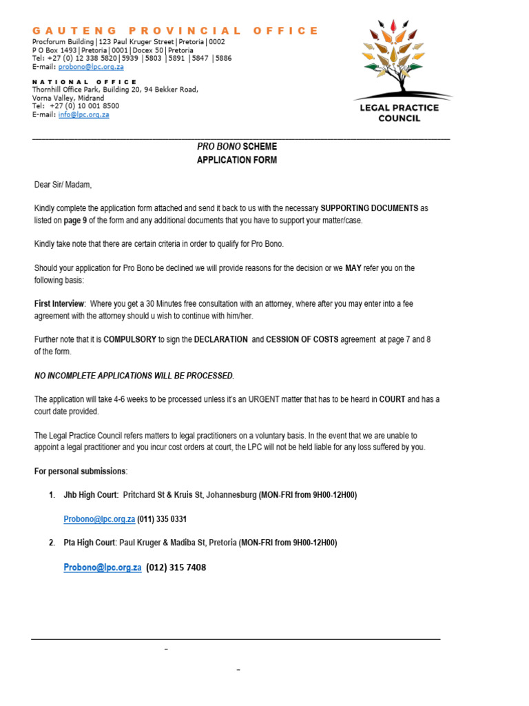 Application Form and POPI Form | PDF | Pension | Consent