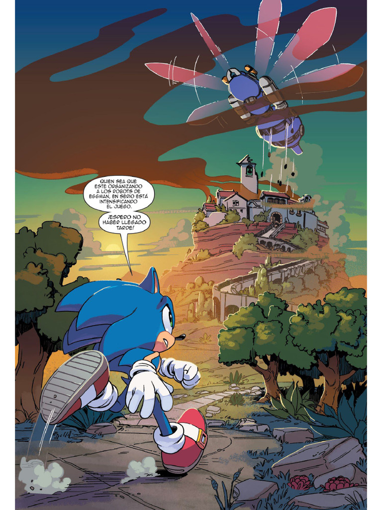Sonic Idw Consecuencias Parte 4 | PDF