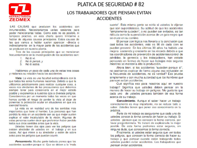 Platica 81 DESMAYOS | PDF