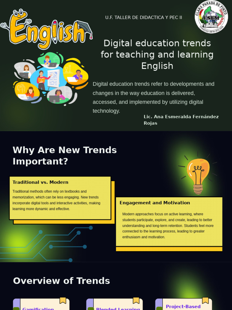 Tendencias y Recursos Educativos para El Ingles | PDF | Learning | Motivation