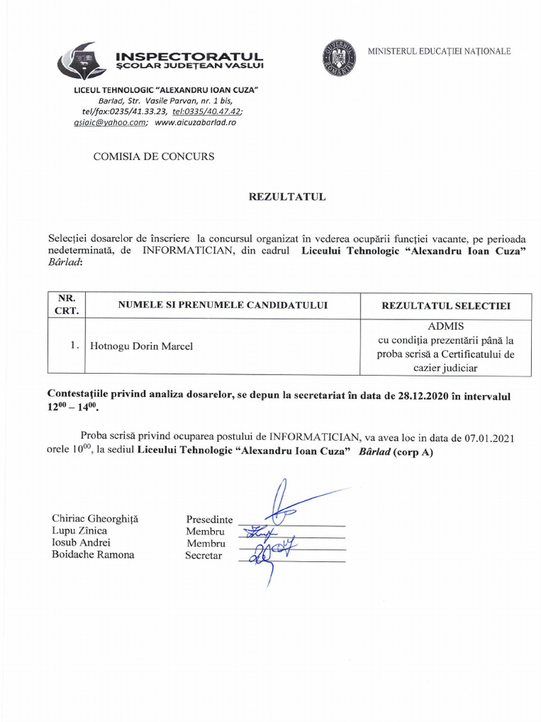 httpwww.aicuzabarlad.rowp-contentuploads202010Rezultate-selectie-dosare ...