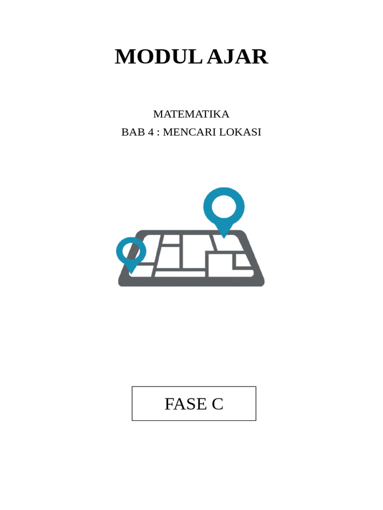 Modul Ajar Matematika Mencari Lokasi | PDF
