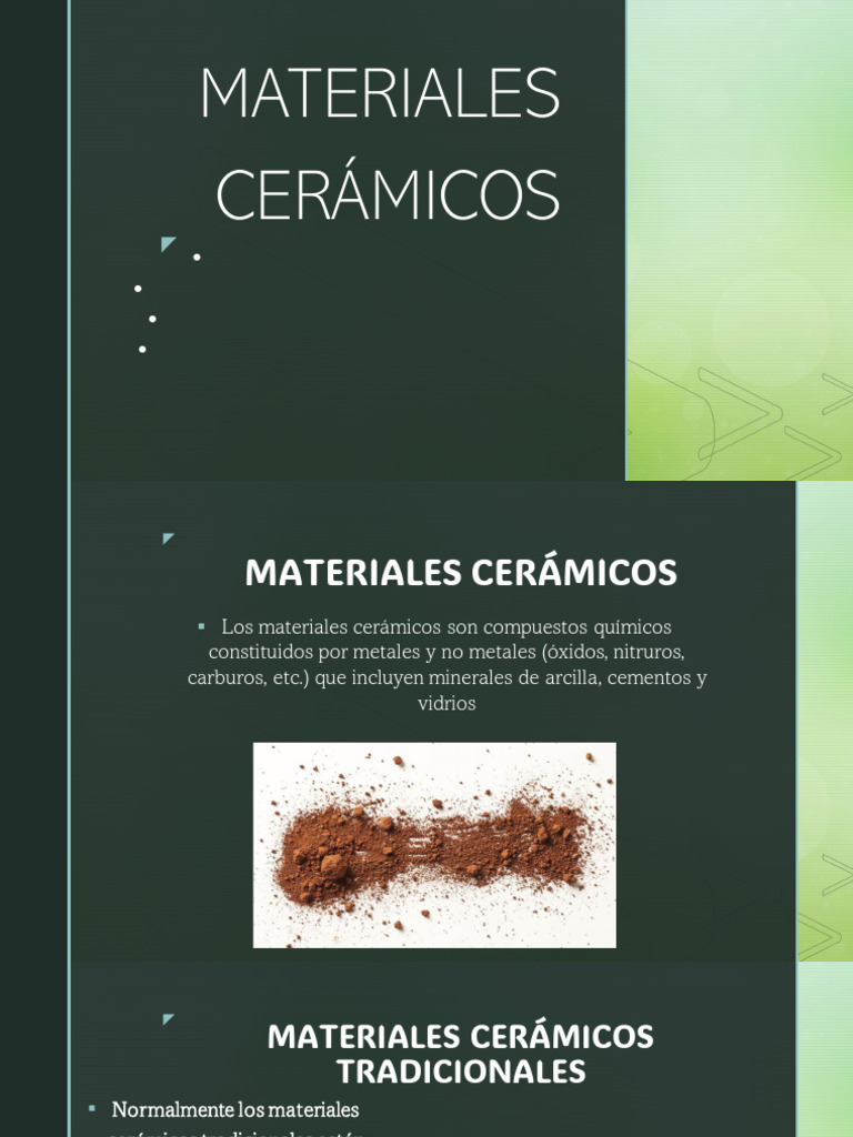 Materiales Cerámicos | PDF