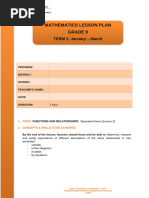 Grade 9 Exponents Lesson Plans | PDF | Exponentiation | Mathematics