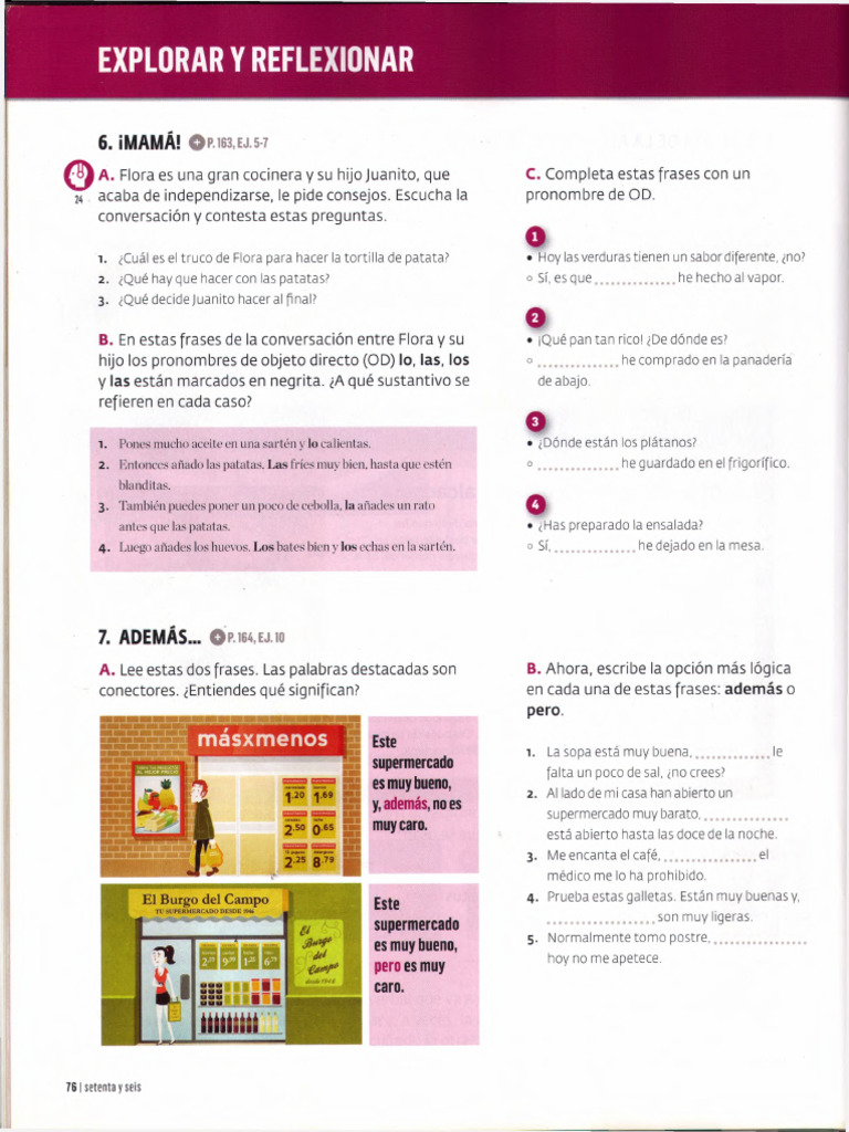 Relativos Extensivos A2 Ejercicios | PDF