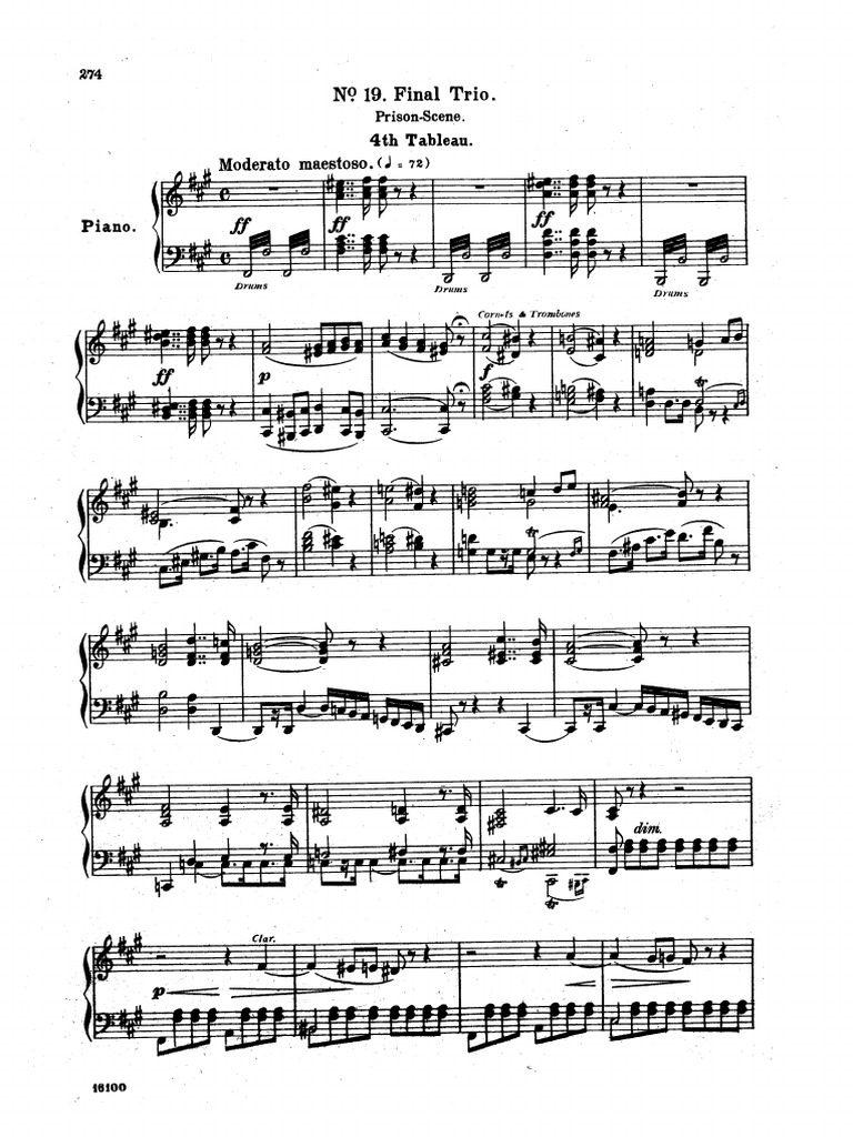 Gounod Faust - Finale | PDF