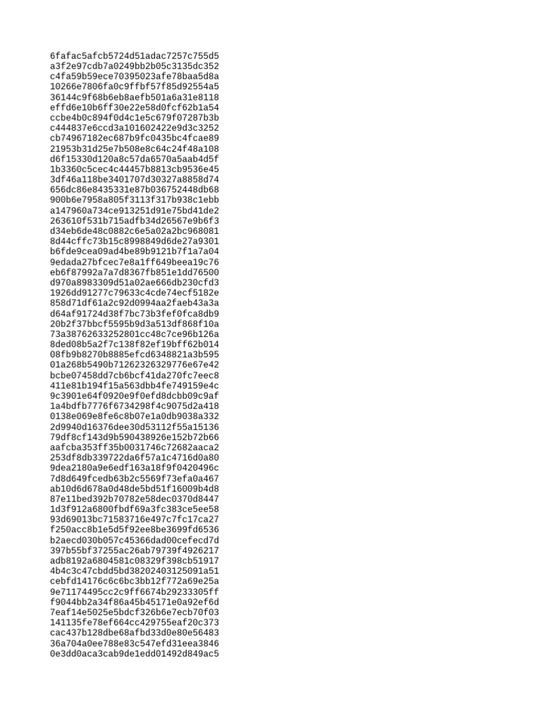 Unique Document Identifier List | PDF