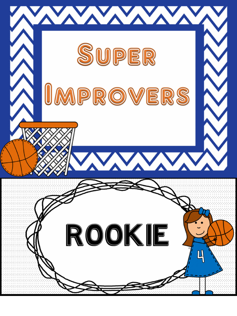 Sports Themed Super Improvers Wall | PDF