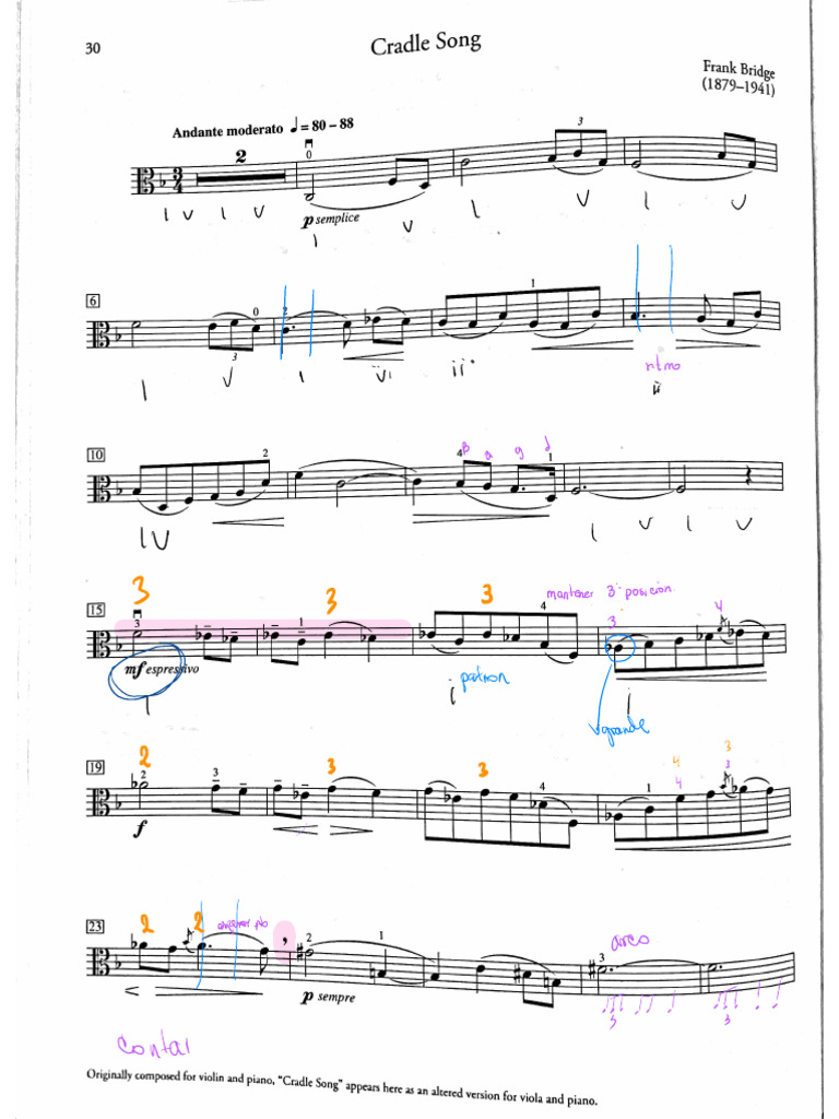 Bridge Cradle Song | PDF