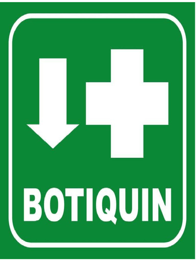 Rotulo de Botiquin de Primeros Auxilios | PDF