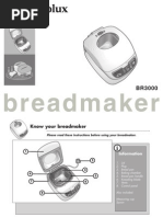 Neretva PE8866 Bread Machine Instruction Booklet | PDF | Breads | Dough