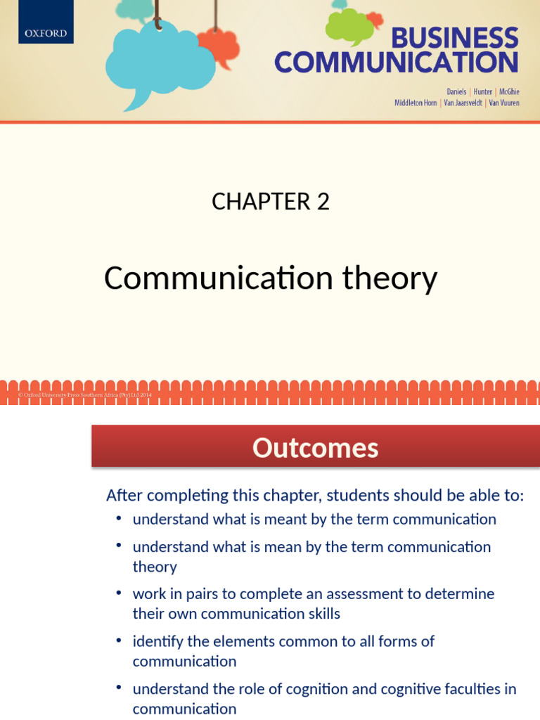 Communication Theory | PDF | Communication | Nonverbal Communication