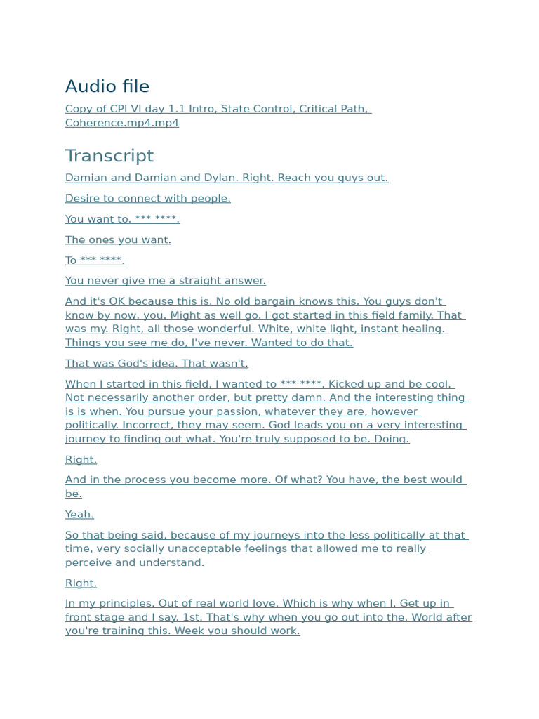 CPI LEVEL 1 VERSION 6 | PDF | Psychological Trauma | Psychology