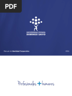 Logo de la UNPHU: Manual Corporativo | PDF | Ligero | Psicofísica