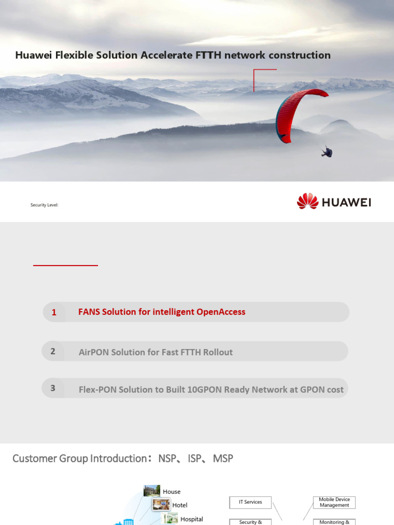 Accelerating FTTH Network Deployment | PDF | Fiber To The X | Computing