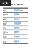 Radio Station Names and Contacts List | PDF | Radio | Wireless