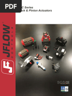 Sirca Pneumatic Actuator Specifications | PDF | Actuator | Valve