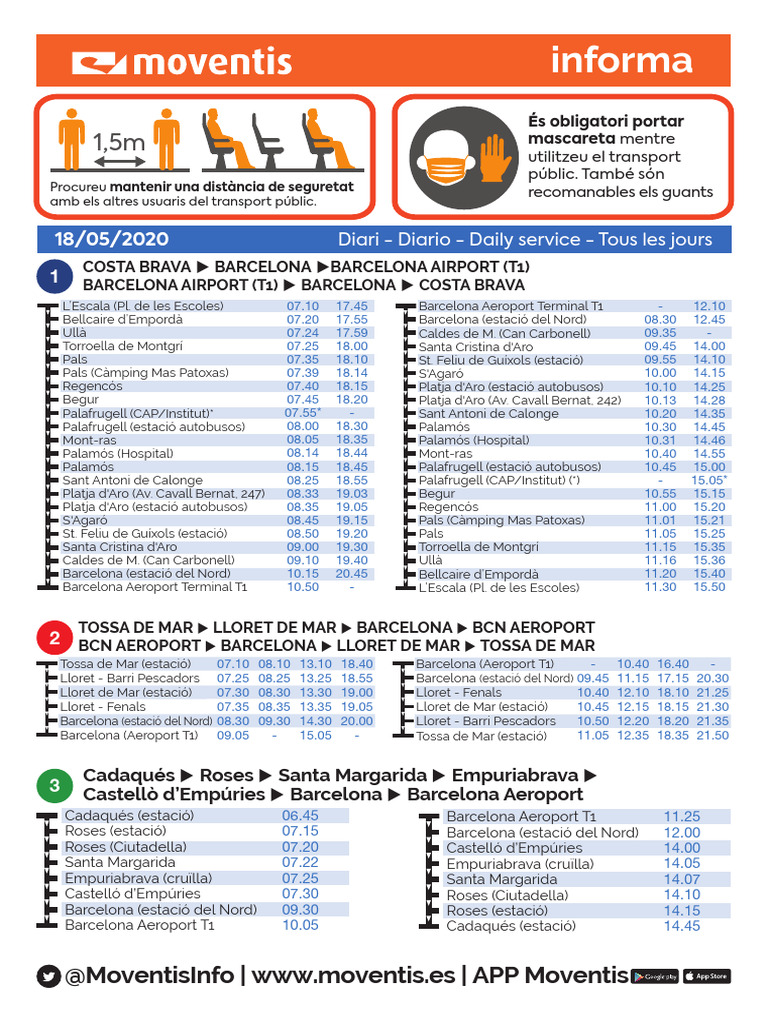Horaris Sarfa 18052020 - Compressed 1 | PDF
