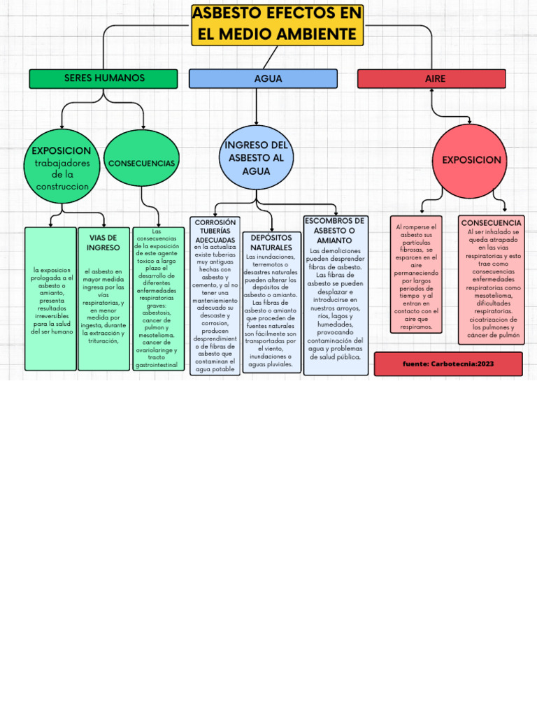 Organizador Grafico Proyecto Creativo Multicolor | PDF | Amianto ...