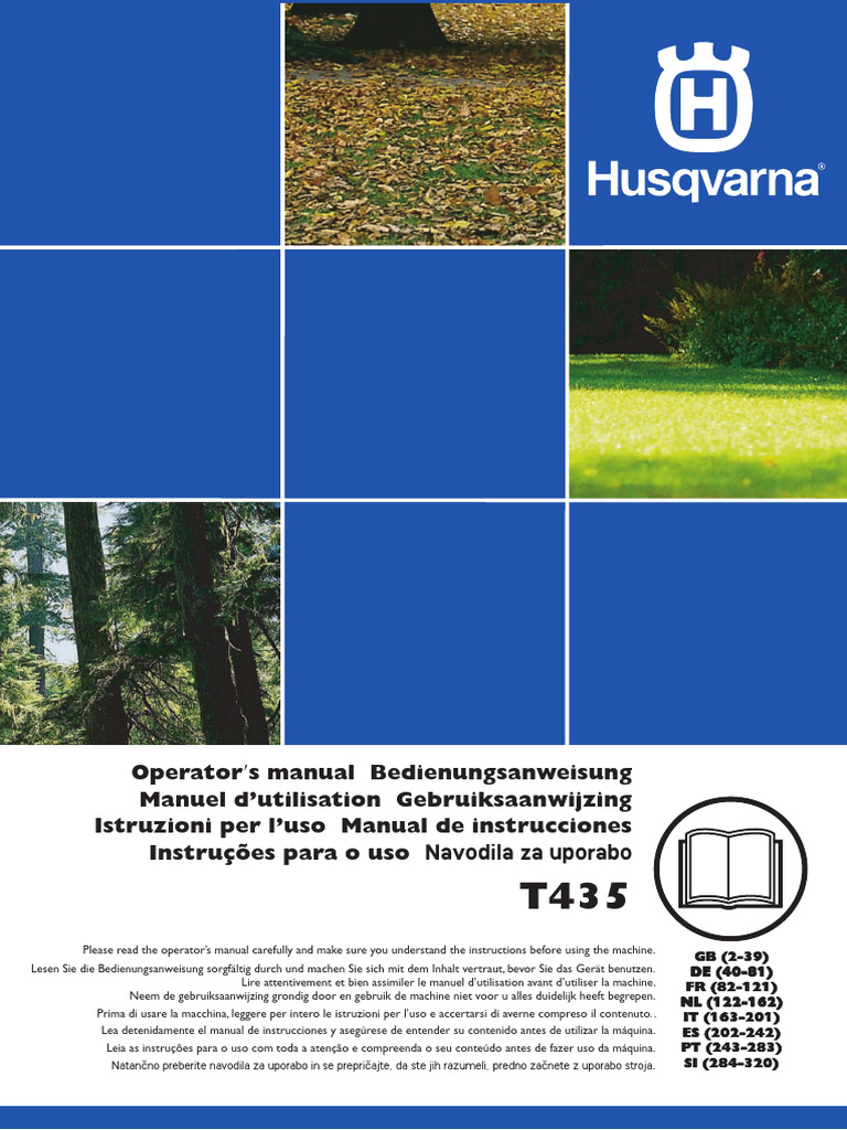 OM. Husqvarna. T435. 2014-08 | PDF