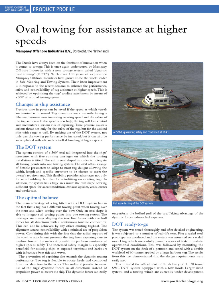 DOT TUgs | PDF | Tugboat | Ships