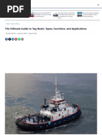 Tugboat Design and Propulsion Types | PDF | Tugboat | Propeller
