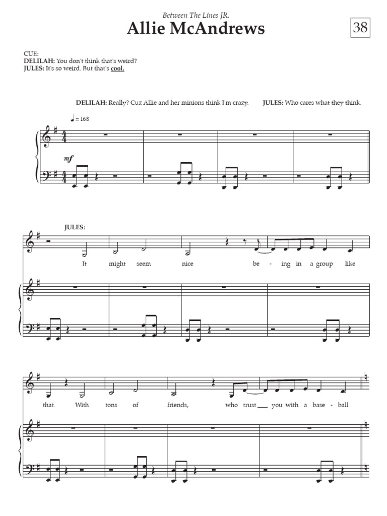 Allie McAndrews - Score | PDF